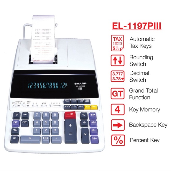 Sharp | Office | Printing Calculators | Poshmark